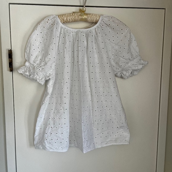 Universal Thread | Tops | Universal Thread White Puff Sleeve Blouse ...